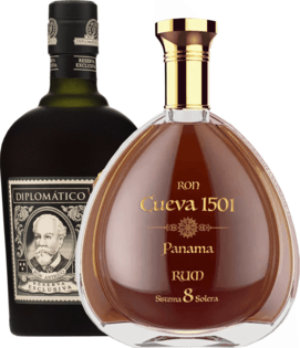 Bundle Diplomatico + Ron Cueva 1501 Panama Sistema 8 Solera - Bundles | Bondston