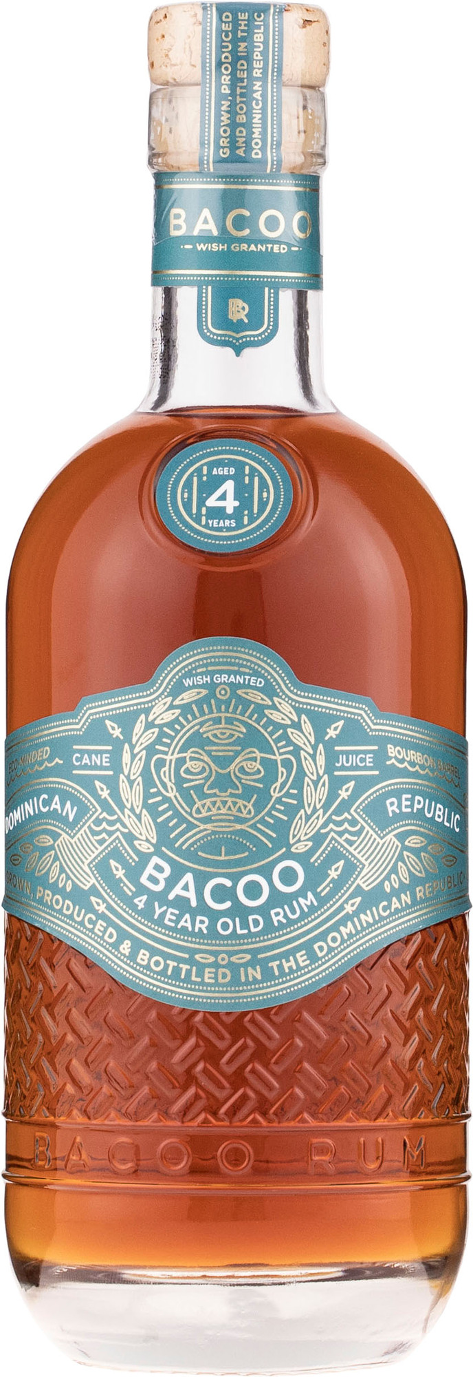 Bacoo 4 ročný - Tmavý rum | Svet nápojov