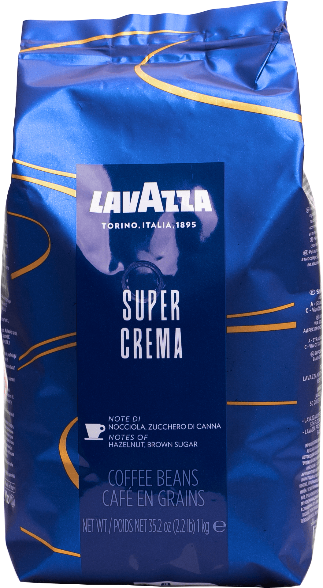 Lavazza Bar Super Crema 1000g - Zrnková káva | Svet nápojov