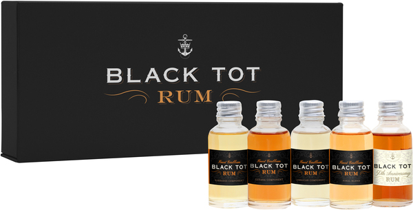 Black Tot 50th Anniversary Tasting Box 5 x 0,03l - Dark Rum | Bondston