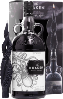 Kraken Black Spiced Rum + svíčka - Karibský rum | Svět nápojů