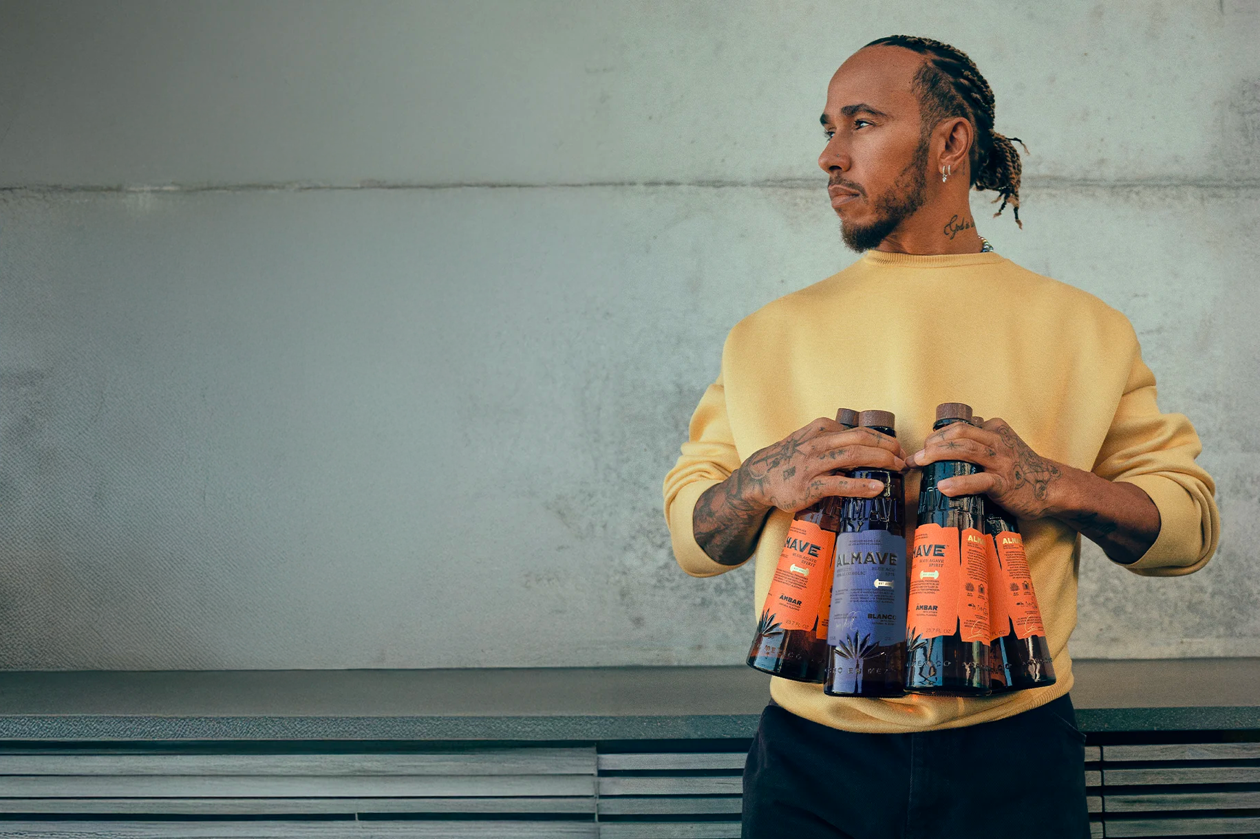 The first non-alcoholic tequila: ALMAVE by Lewis Hamilton! | Bondston