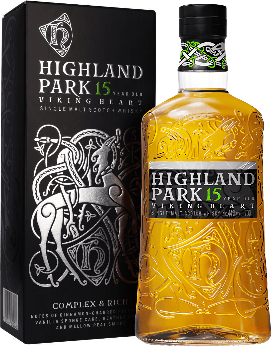 Highland Park 15 Year Old Viking Heart - Island single malt whisky ...