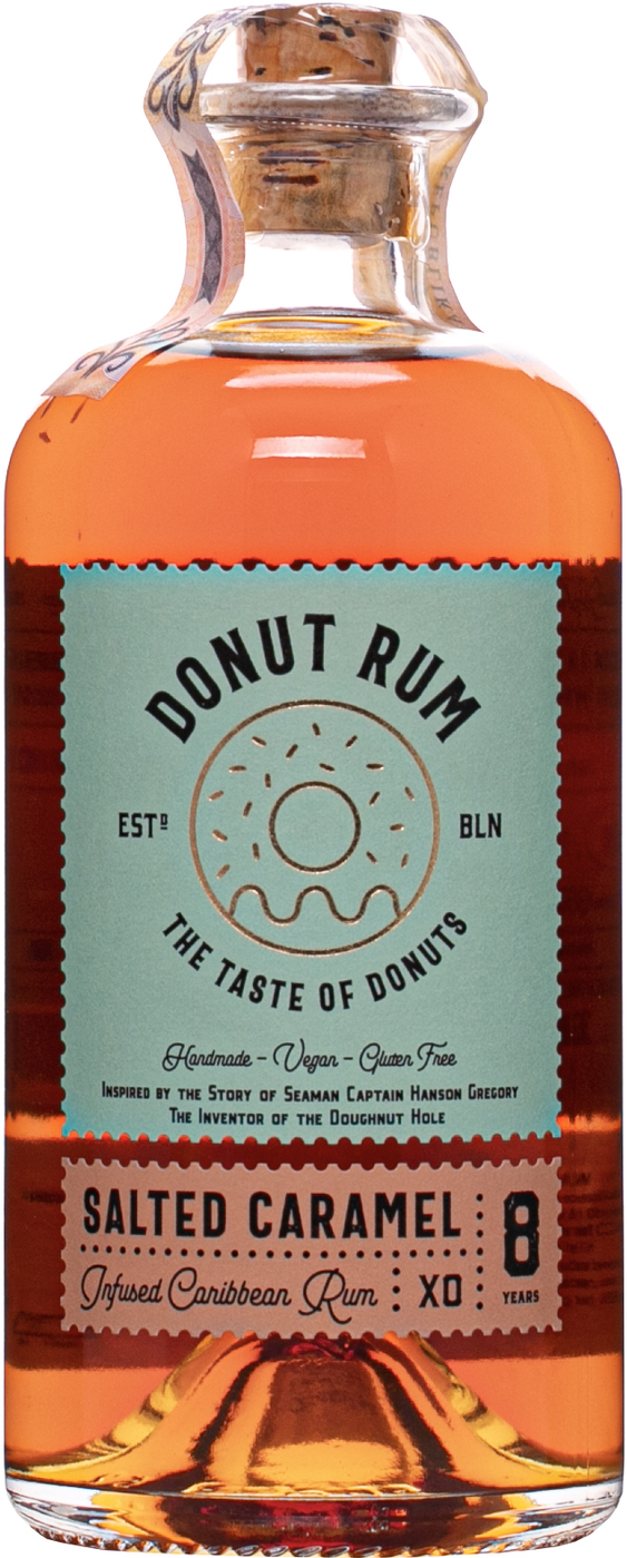 Donut Rum Salted Caramel - Flavored rum | Bondston