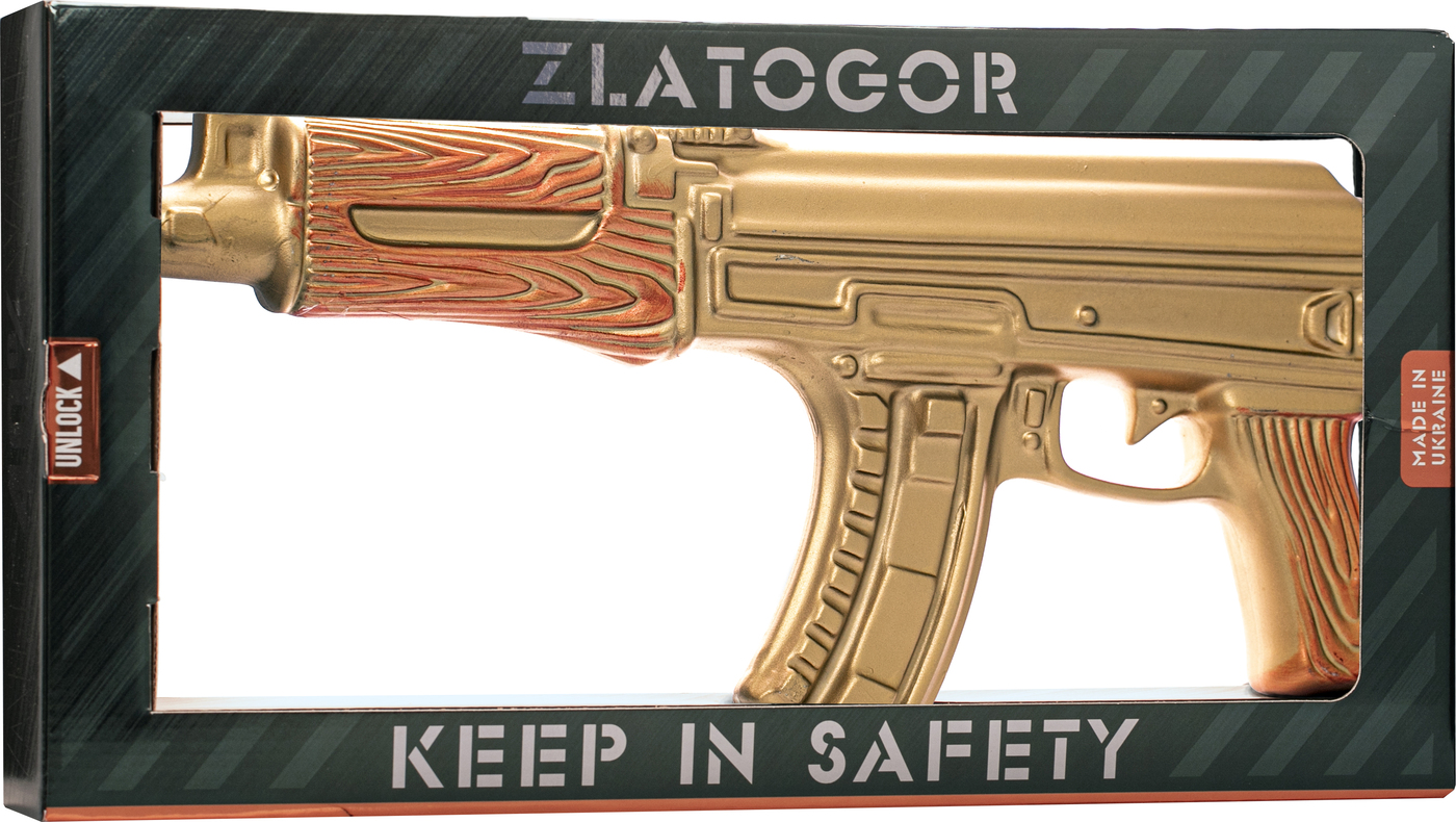 Zlatogor AK-47 Gold Vodka - Plain vodka | Bondston