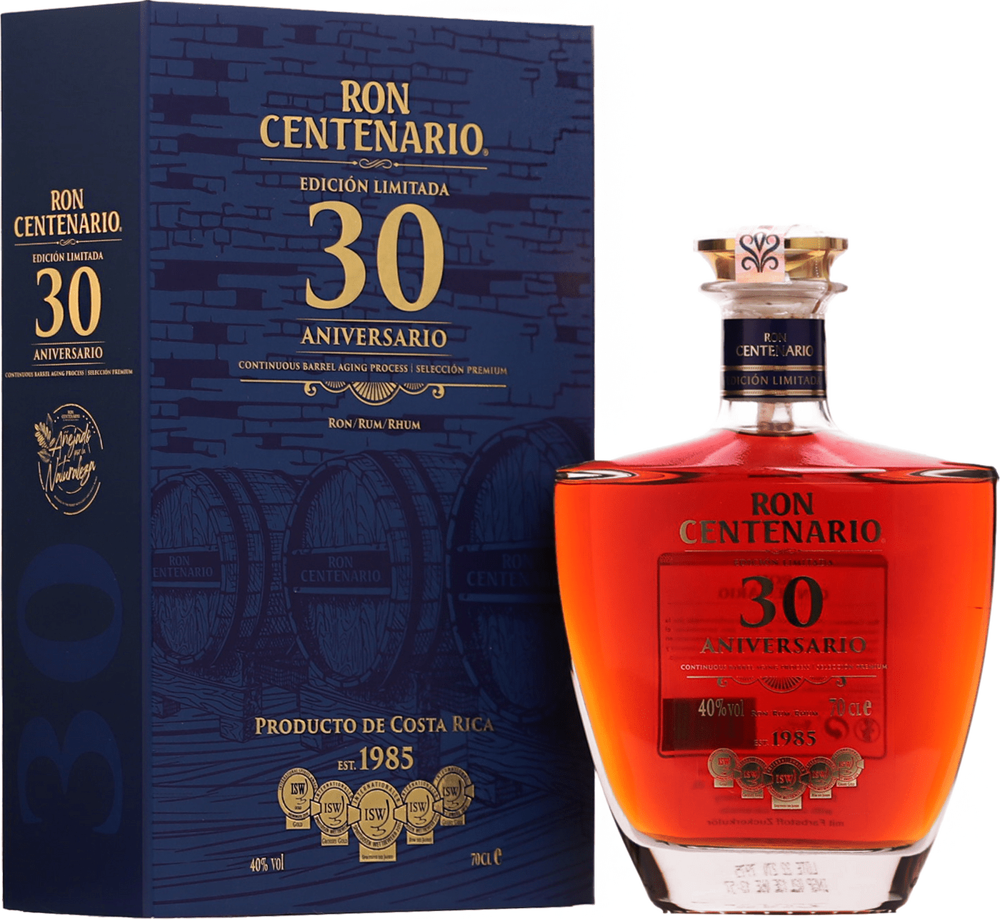Ron Centenario 30 Edición Limitada - Dark rum | Bondston
