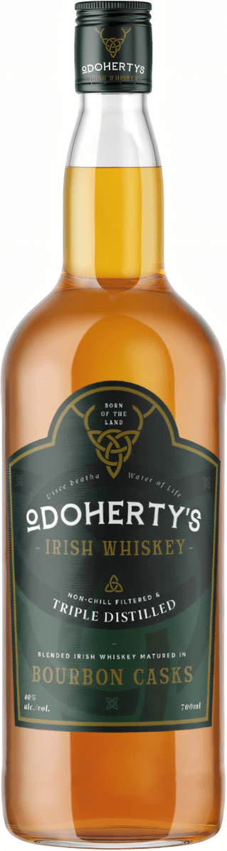 O’Doherty’s Irish Whiskey Bourbon Casks - Irish Blended Whiskey | Bondston