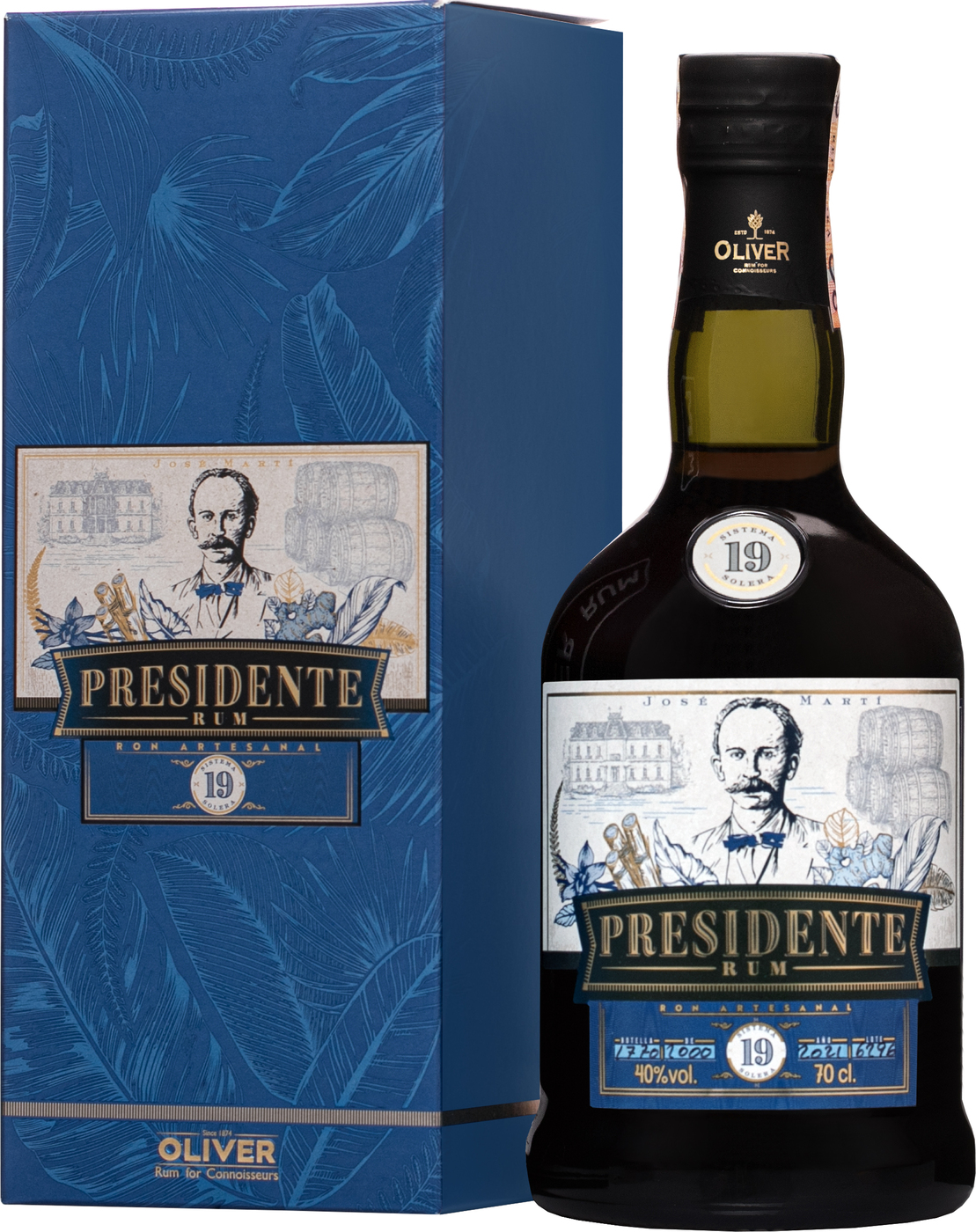 Presidente Marti 19 Sistema Solera - Dark rum | Bondston