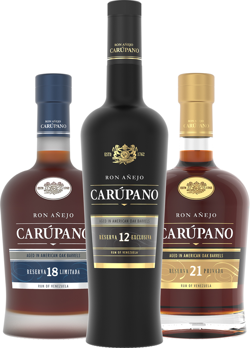 Bundle Carúpano Reserva Exclusiva 12 + Carúpano Reserva Limitada 18 ...