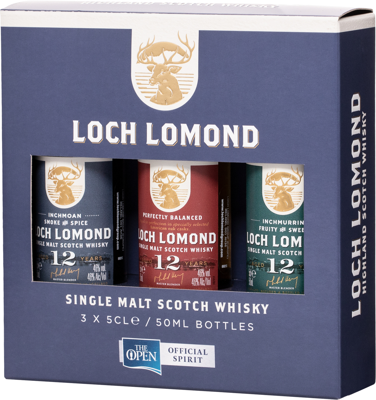 Loch Lomond Single Malt 3 x 0,05l - Highland single malt whisky | Bondston