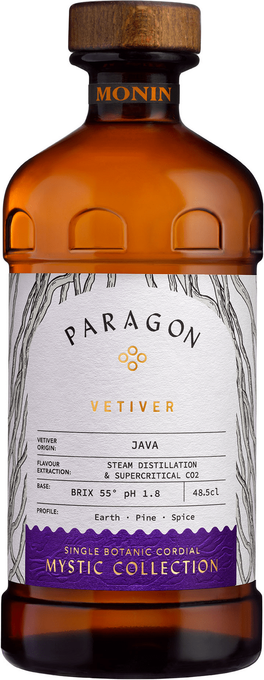 Monin Paragon Mystic Collection Vetiver 0,485l - Cordial | Bondston