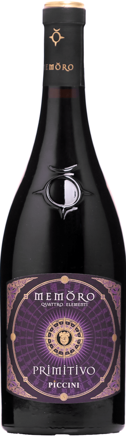 Piccini Memoro Quattro Elementi Primitivo Puglia - Primitivo | Bondston
