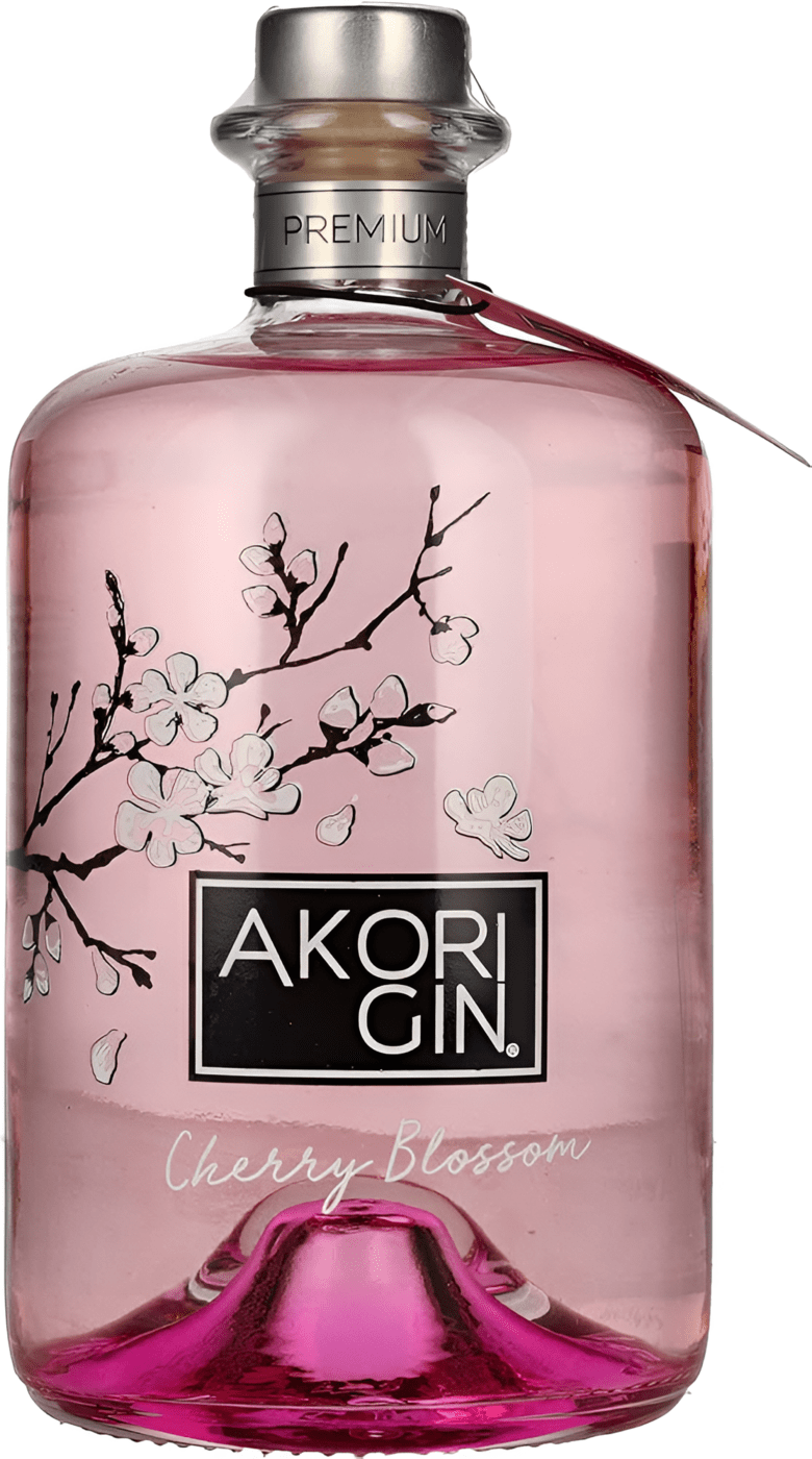 Akori Cherry Blossom - Ochutený Gin | Svet nápojov