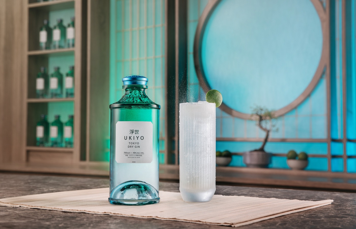 Ukiyo Japanese Tokyo Dry Gin - Dry Gin | Bondston