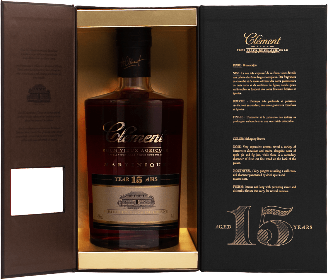 Clement Rhum 15 Year Old - Dark rum | Bondston