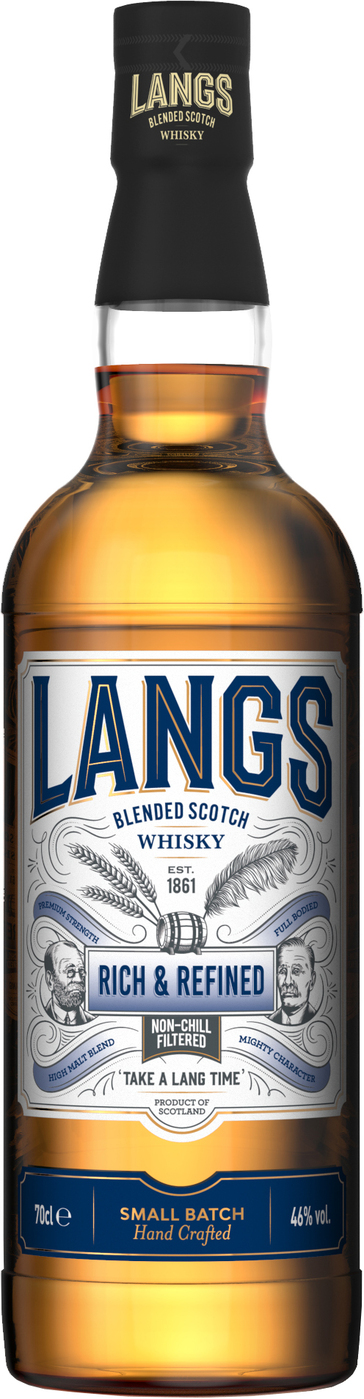 Langs Rich & Refined - Scotch blended whiskey | Bondston