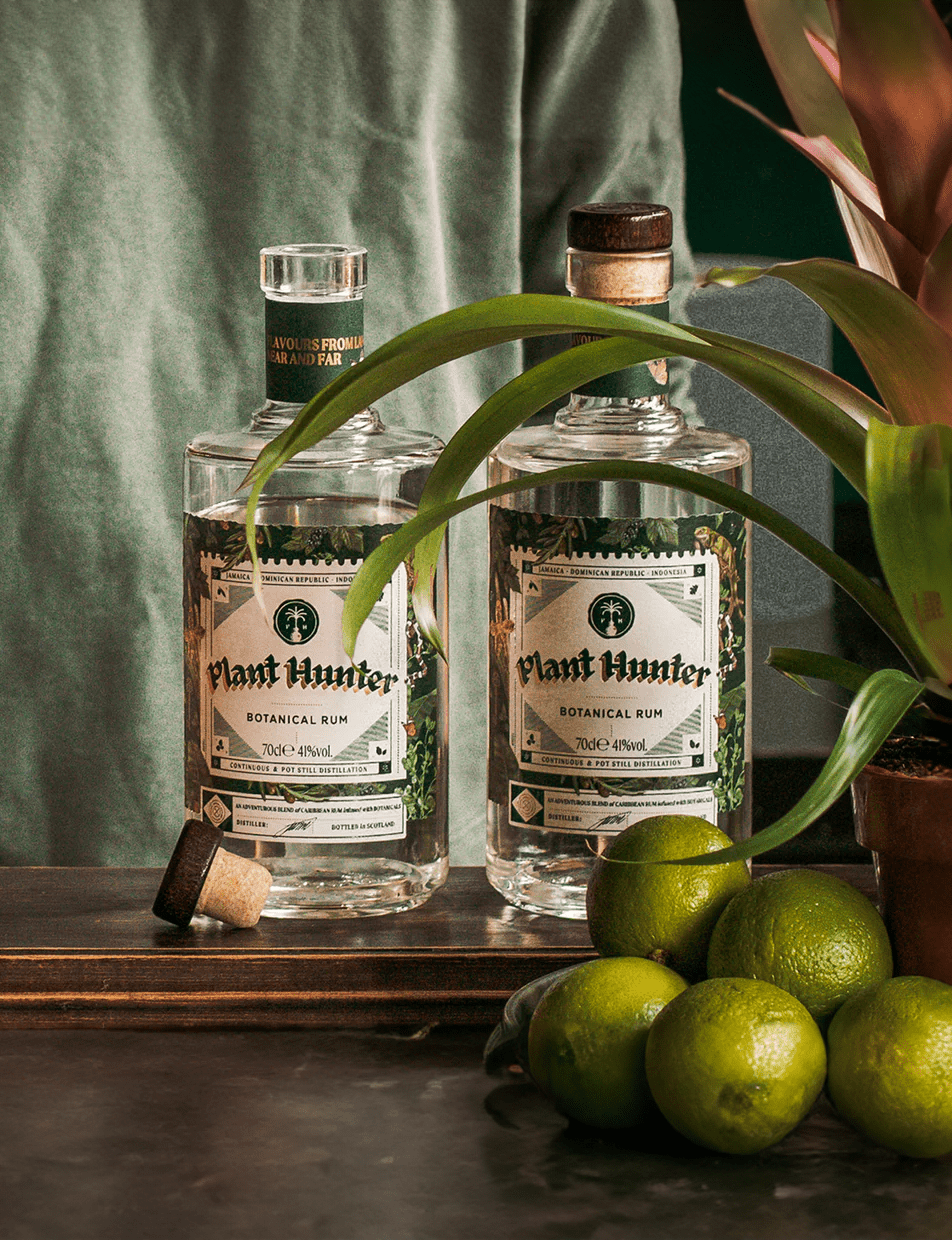 Plant Hunter Botanical Rum - White rum | Bondston