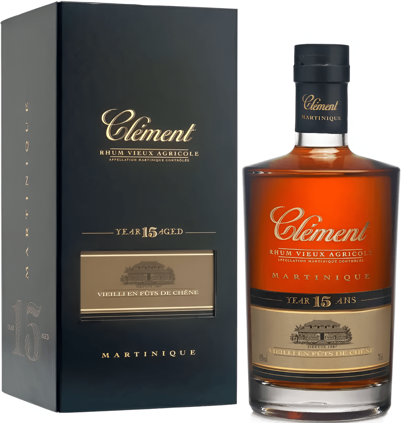Clement Rhum 15 Year Old - Dark rum | Bondston