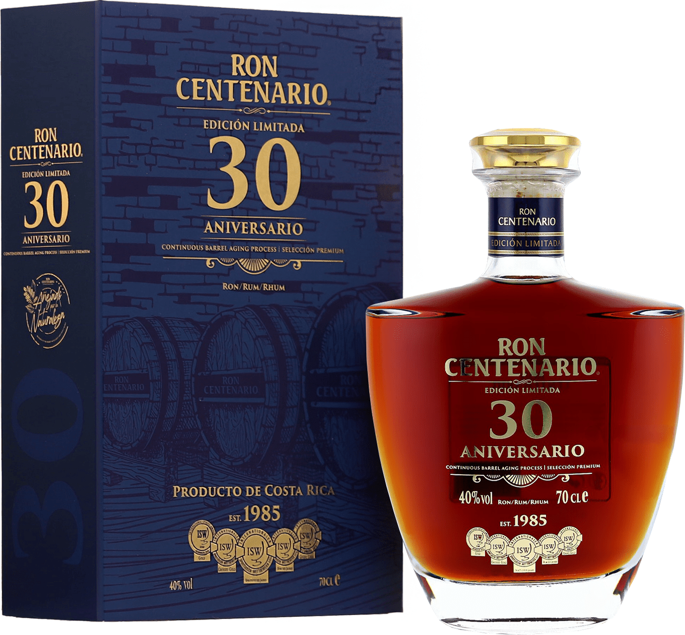 Ron Centenario 30 Edición Limitada - Dark rum | Bondston