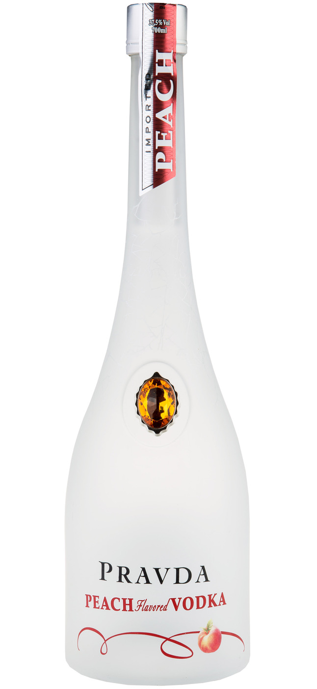 Pravda Vodka Peach - Flavored vodka | Bondston