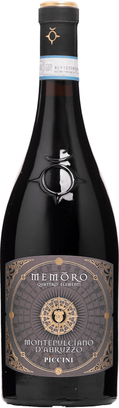 Piccini Memoro Quattro Elementi Montepulciano d’Abruzzo - Red Wine ...