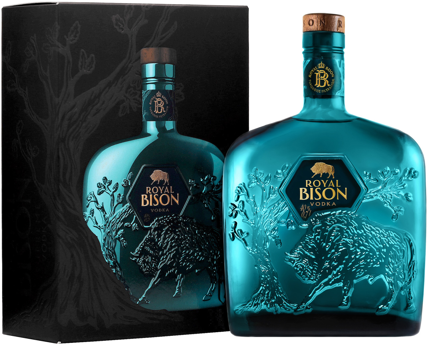 Royal Bison Vodka - Plain vodka | Bondston