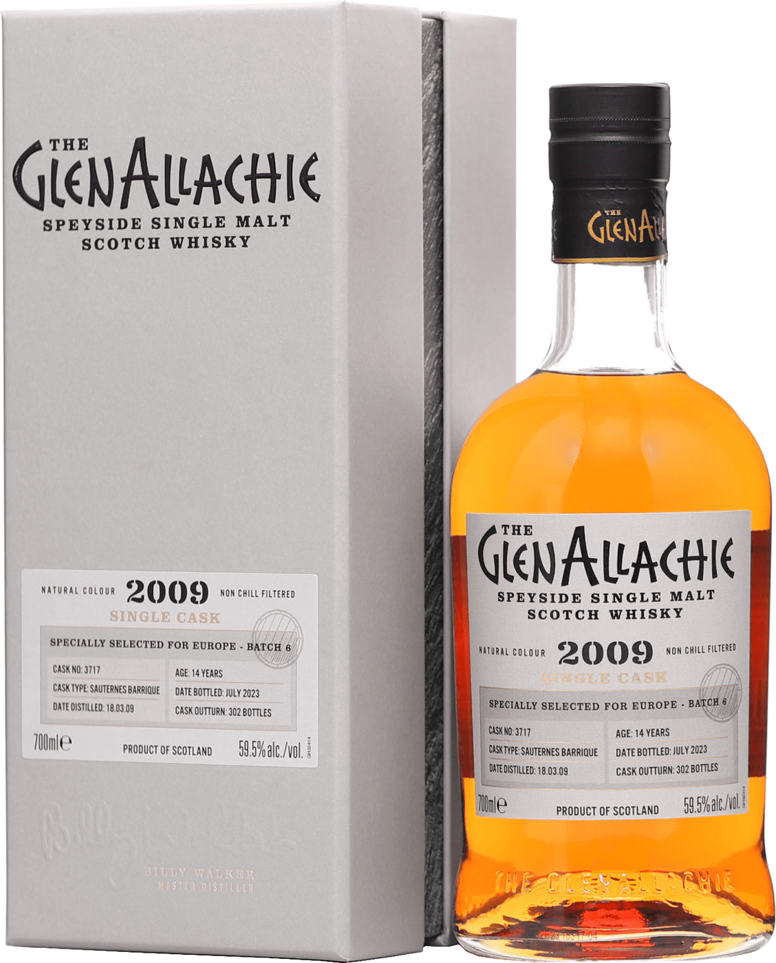 The GlenAllachie Single Cask 2009 14 Year Old Batch 6 - Speyside single ...