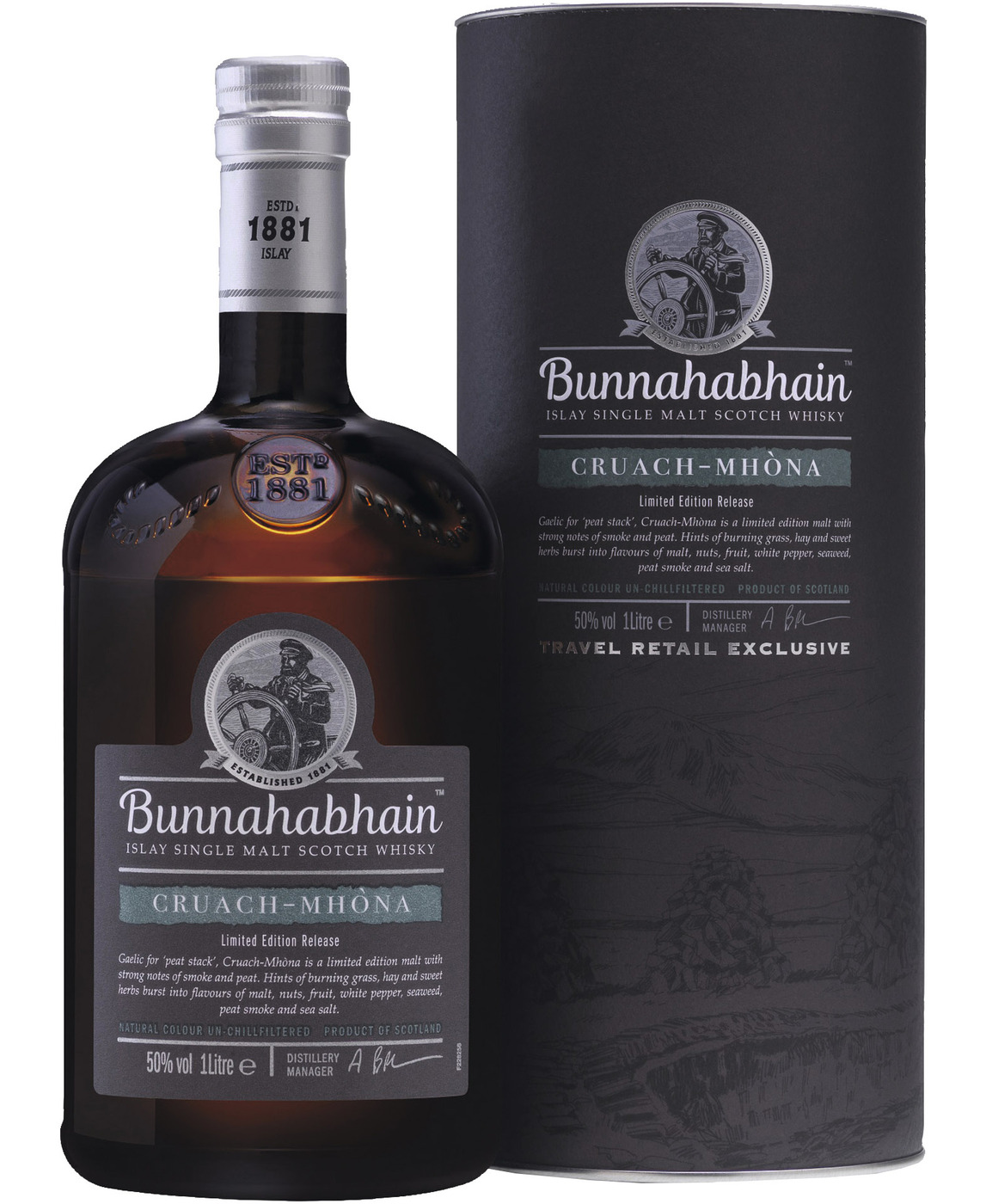 Bunnahabhain Cruach Mhóna 1l - Islay single malt whisky | Bondston