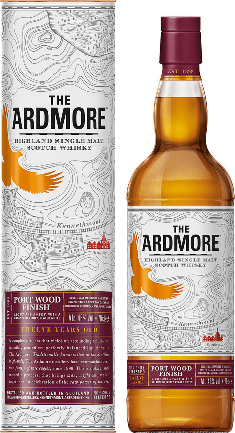 Ardmore 12 ročná Port Wood Finish - Highland single malt whisky | Svet ...