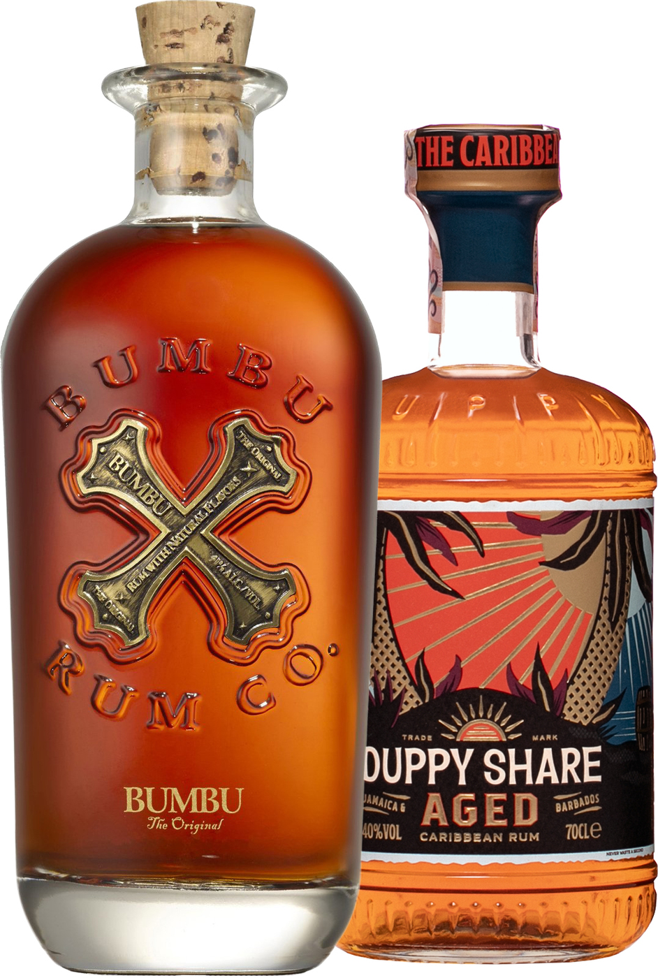 Bundle Bumbu Rum + The Duppy Share Aged Caribbean Rum - Dark rum | Bondston
