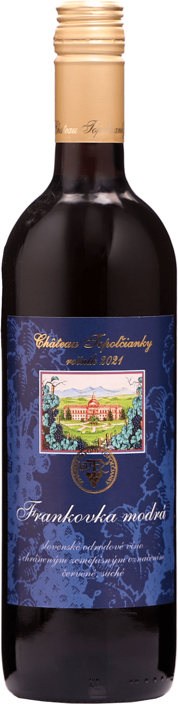 Chateau Topoľčianky Frankovka modrá - Červené víno | Svět nápojů