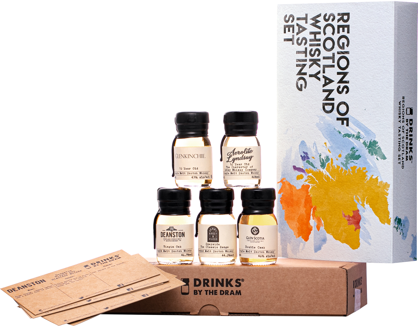 Drinks by the Dram Regions of Scotland Whisky Tasting Set 5 x 0,03l ...