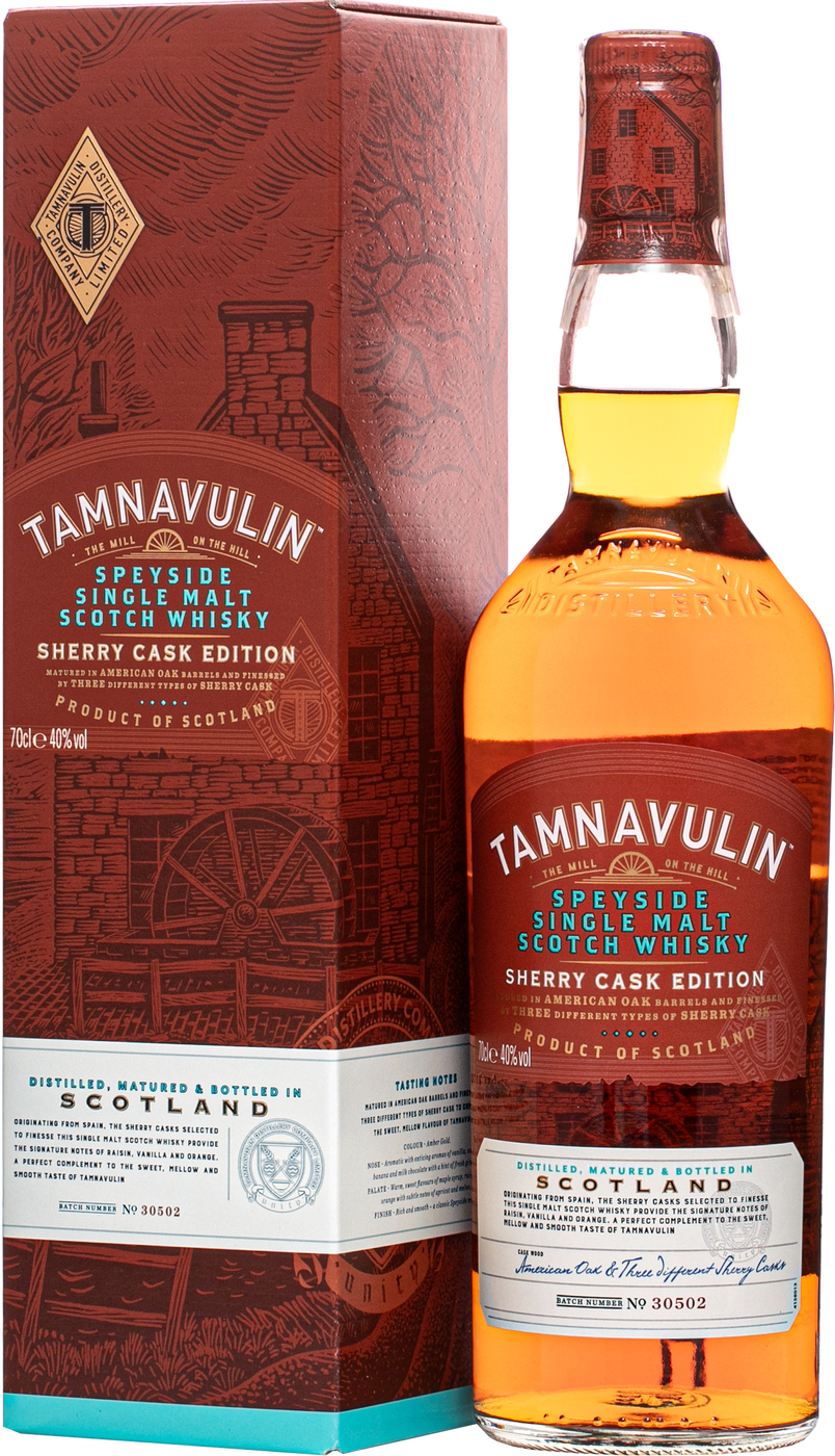Tamnavulin Sherry Cask - Speyside single malt whisky | Bondston