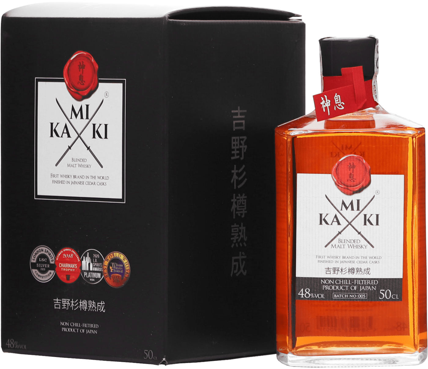 Kamiki Whiskey - Japanese Blended Malt Whiskey | Bondston