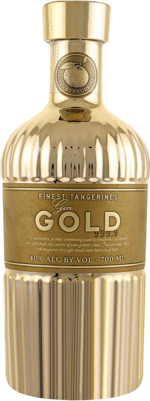 Gold 999.9 Gin Finest Tangerines - Ochutený Gin | Svet nápojov