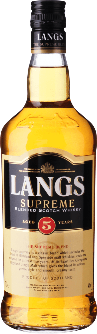 Langs Supreme - Scottish blended whisky | Bondston